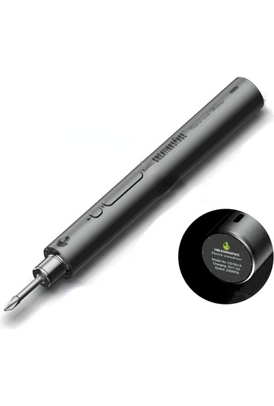 Creation Space Elektrikli Tornavida Seti (Yurt Dışından)