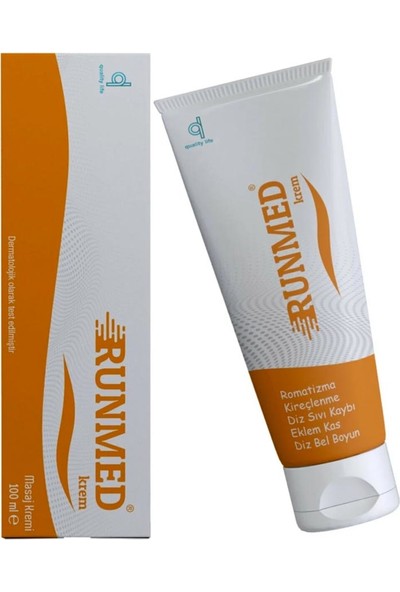 Runmed Masaj Kremi 100 ml Kafur Mavi Okaliptüs