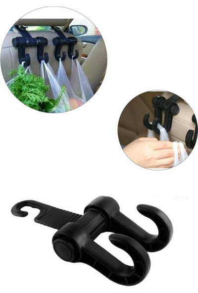 Pratik Mağazam Araba Koltuk Arkası Askısı 2'li Araba Organizeri