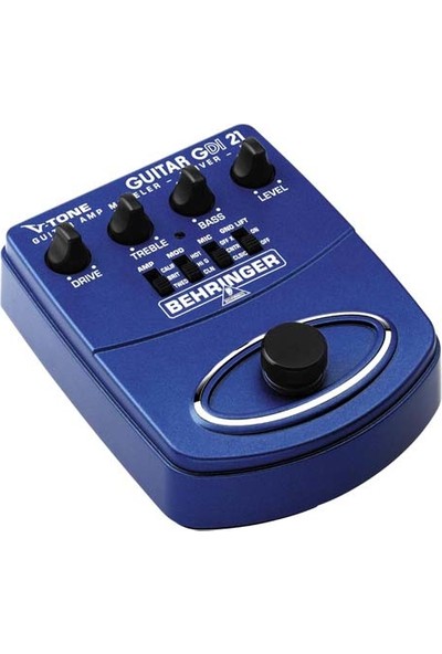 Behringer V-Tone Guıtar GDI21 Elektro Gitar Preamp-Dı Behringer V-Tone Guıtar GDI21 Elektro Gitar Preamp-Dı