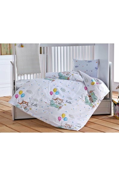 Doqu Home Petty Flight Bebek Nevresim Takımı