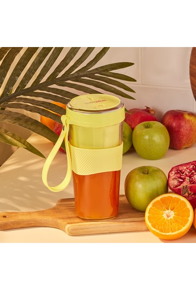 Cookplus Lemon Grass Taşınabilir Şarjlı Smoothie Blender Cookplus Lemon Grass Taşınabilir Şarjlı Smoothie Blender