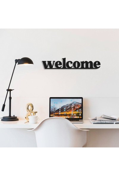 WiseDec Welcome Duvar Yazısı