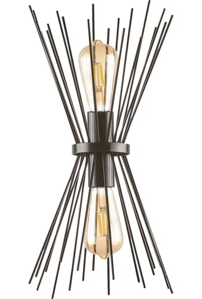 Aga Konsept Dekoratif Siyah Retro Kirpi Duvar Aplik Aga Konsept Dekoratif Siyah Retro Kirpi Duvar Aplik