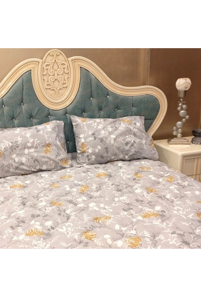 Ilkbahar Koleksiyonu Uyku Seti Çift Kişilik El Sarması Lüks Ranforce Kumaş Gri Ilkbahar Koleksiyonu Uyku Seti Çift Kişilik El Sarması Lüks Ranforce Kumaş Gri
