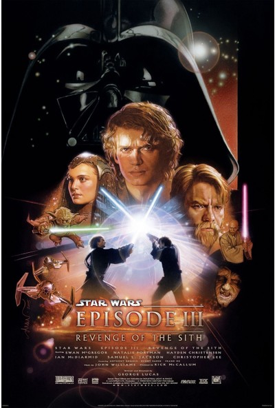 Aktuel Accessories Star Wars Episode Iıı - Revenge Of The Sith (2005) 50 x 70 Poster Smalltake Aktuel Accessories Star Wars Episode Iıı - Revenge Of The Sith (2005) 50 x 70 Poster Smalltake