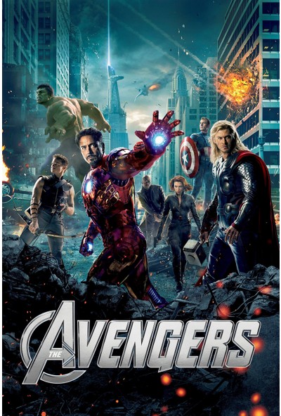 Aktuel Accessories Avengers (2012) 50 x 70 Poster Brıandesry