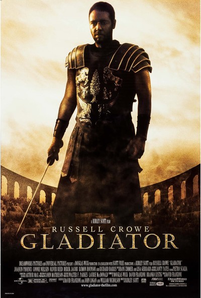 Aktuel Accessories Gladiator (2000) 50 x 70 Poster Jordımter