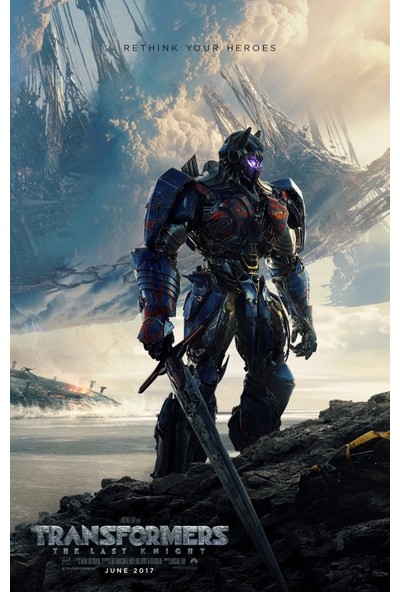 Aktuel Accessories Transformers The Last Knight (2017) 50 x 70 Poster Quıclıne