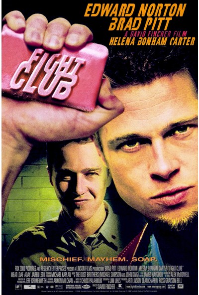 Aktuel Accessories Fight Club (1999) 50 x 70 Poster Quantıco Aktuel Accessories Fight Club (1999) 50 x 70 Poster Quantıco