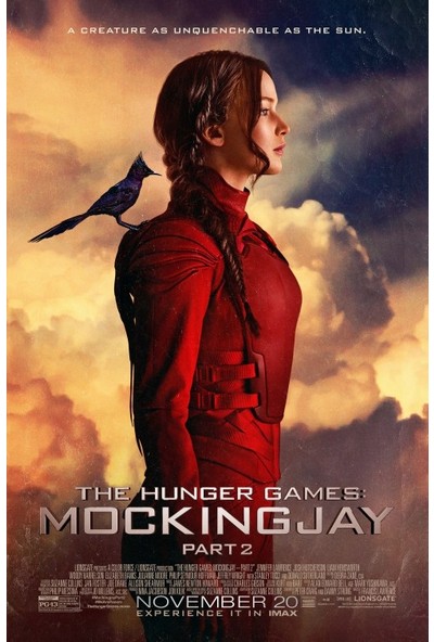 Aktuel Accessories The Hunger Games Mockingjay - Part 2 (2015) 50 x 70 Poster Smalltown