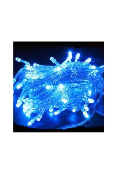 Happyland Yılbaşı 1 Adet Mavi LED Işik Şeffaf Kablo 10 Metre Happyland Yılbaşı 1 Adet Mavi LED Işik Şeffaf Kablo 10 Metre