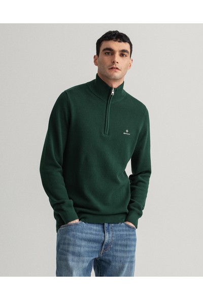 Gant Erkek Yeşil Regular Fit Fermuarlı Yaka Uzun Kollu Triko 8030523.374 Gant Erkek Yeşil Regular Fit Fermuarlı Yaka Uzun Kollu Triko 8030523.374