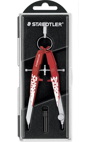 Staedtler Mars Comfort Hassas Ayarlı Pergel Seti Kırmızı Staedtler Mars Comfort Hassas Ayarlı Pergel Seti Kırmızı