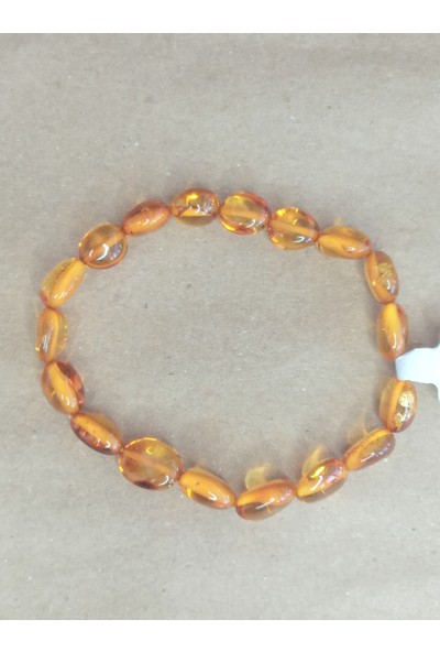 Amber By Mazukna Karamel Baltık Damla Kehribar Bileklik Amber By Mazukna Karamel Baltık Damla Kehribar Bileklik