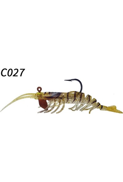 Osaka Caridina Shrimp 5 cm 3.5 gr Silikon Karides Yem Osaka Caridina Shrimp 5 cm 3.5 gr Silikon Karides Yem