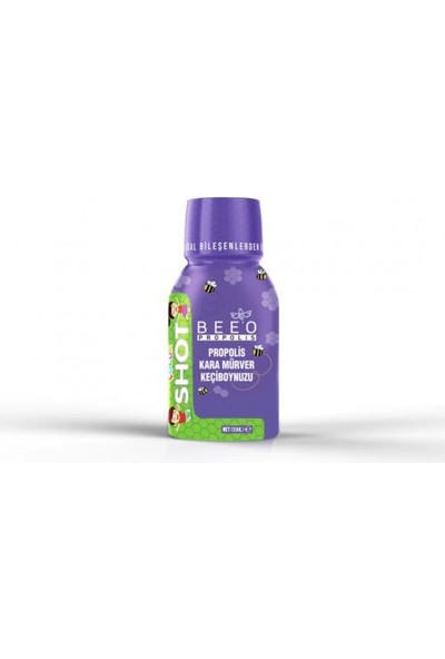 Beeo Propolis Kara Mürver Keçiboynuzu Çocuk Shot Beeo Propolis Kara Mürver Keçiboynuzu Çocuk Shot