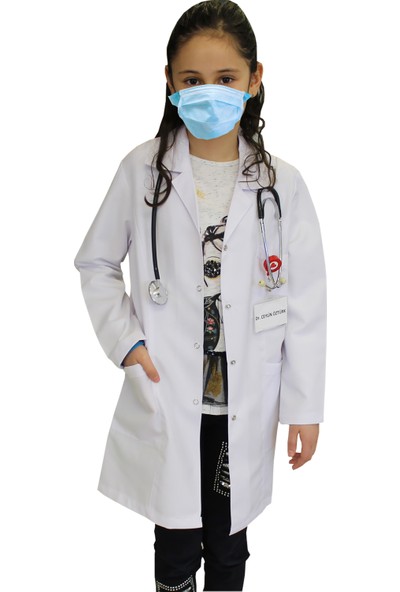 Kız Çocuk Doktor Önlüğü ( 2 -15 Yaş Aralığı Bedenler ) Öğretmen Laboratuvar Beyaz Önlük Kız Çocuk Doktor Önlüğü ( 2 -15 Yaş Aralığı Bedenler ) Öğretmen Laboratuvar Beyaz Önlük