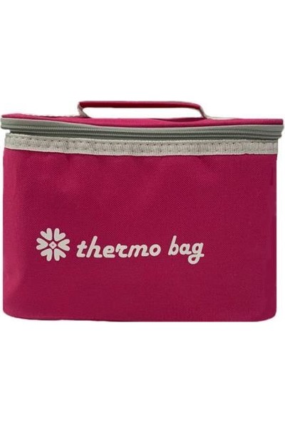 Thermo Bag Termo Beslenme Çantası 4 Lt Pembe Thermo Bag Termo Beslenme Çantası 4 Lt Pembe