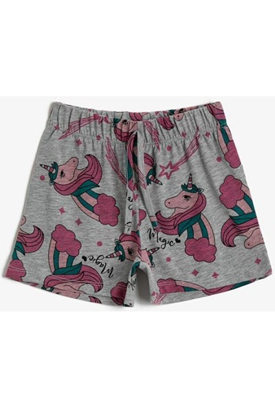 Koton Unicorn Baskılı Şort