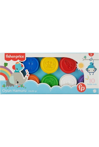 Fisher Price Oyun Hamurları 10X30 Gr. Fisher Price Oyun Hamurları 10X30 Gr.