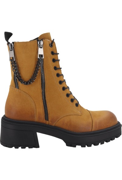 Venüs 2153905 Nubuk Deri Kadın Postal Bot Sarı Venüs 2153905 Nubuk Deri Kadın Postal Bot Sarı