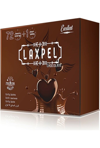 Laxpel Enerji Çikolata 12X 15 gr 96872 Hours Energy Laxpel Enerji Çikolata 12X 15 gr 96872 Hours Energy