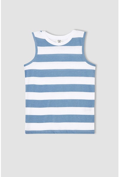 DeFacto Erkek Çocuk Relax Fit Çizgili ATLET V6143A621HS