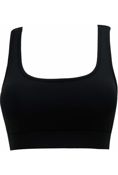 DeFacto Kare Yaka Çapraz Sırtlı Sporcu Sütyeni V3585Az21Au
