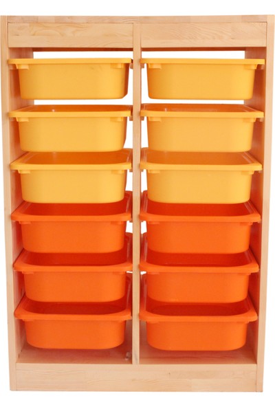 Wood & Joy Woodnjoy Dikey Oyuncak Dolap (Ahşap) Wood & Joy Woodnjoy Dikey Oyuncak Dolap (Ahşap)