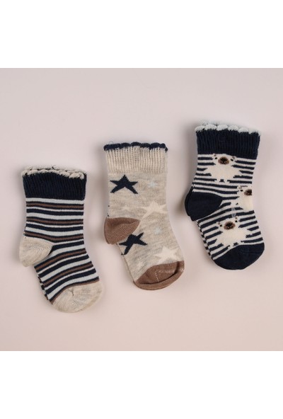 Aziz Bebe 3lü Soket Çorap