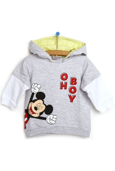 Disney Mickey Mouse Kapüşonlu Sweatshirt