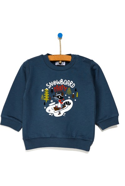 Hello Baby Basic Baskılı Sweatshirt