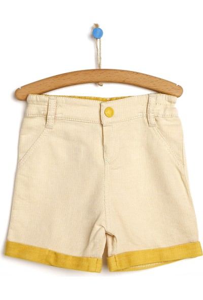Hello Baby Basic Duble Paça Dokuma Şort Hello Baby Basic Duble Paça Dokuma Şort