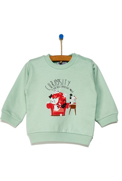 Hello Baby Basic Baskılı Sweatshirt