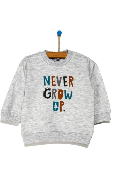 Hello Baby Basic Baskılı Sweatshirt