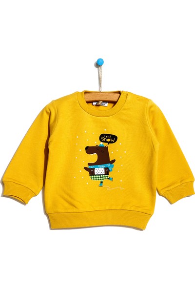 Hello Baby Basic Baskılı Sweatshirt