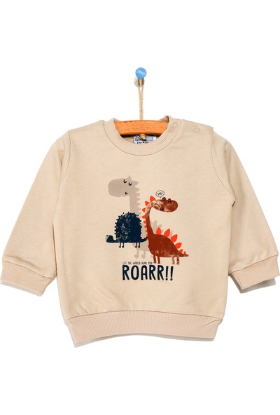 Hello Baby Basic Baskılı Sweatshirt