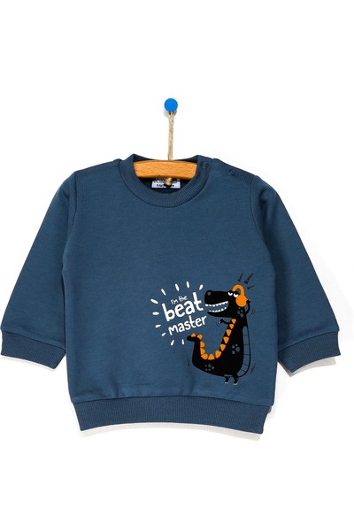 Hello Baby Basic Baskılı Sweatshirt