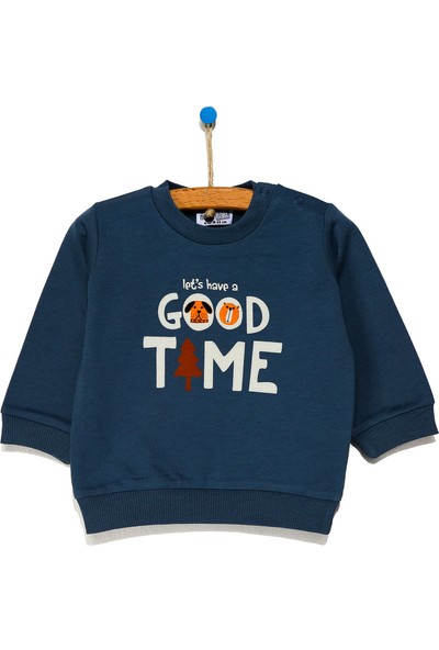 Hello Baby Basic Baskılı Sweatshirt