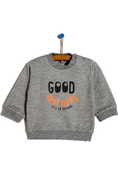 Hello Baby Basic Baskılı Sweatshirt