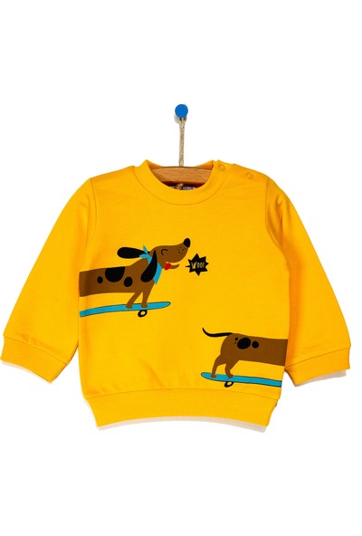 Hello Baby Basic Baskılı Sweatshirt