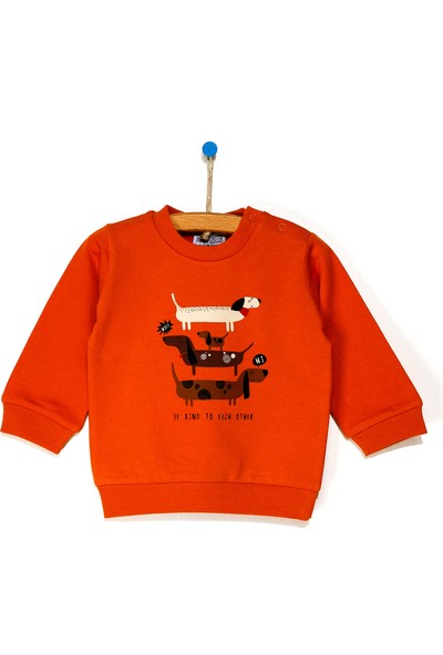 Hello Baby Basic Baskılı Sweatshirt