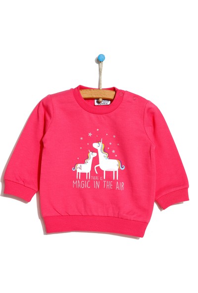 Hello Baby Basic Baskılı Sweatshirt