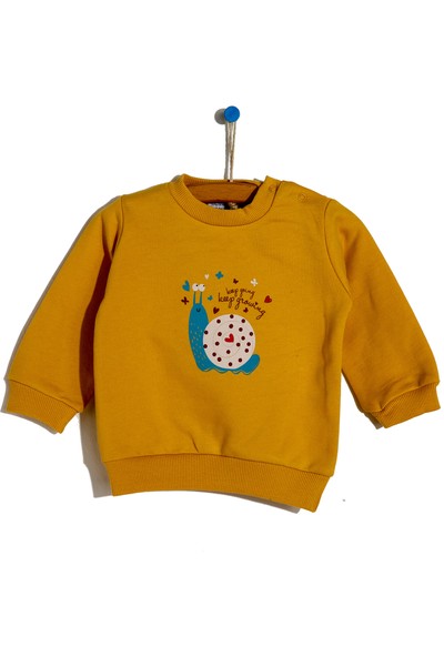 Hello Baby Basic Baskılı Sweatshirt