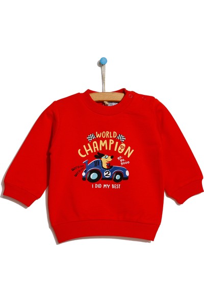 Hello Baby Basic Baskılı Sweatshirt