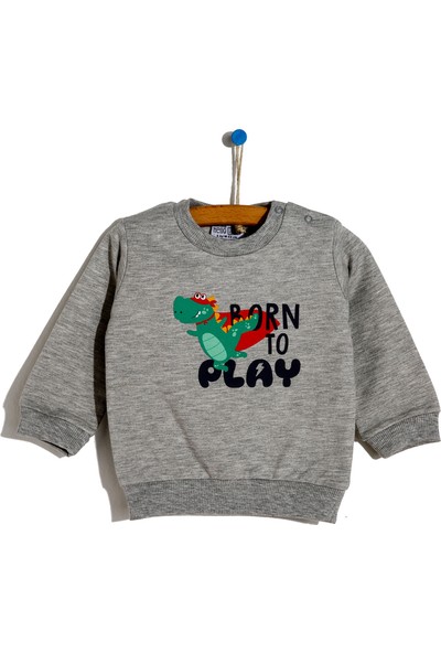 Hello Baby Basic Baskılı Sweatshirt
