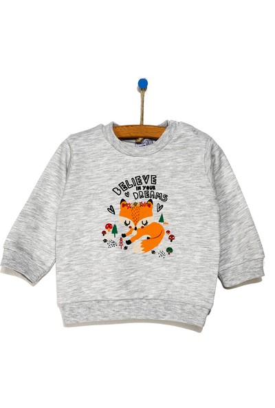 Hello Baby Basic Baskılı Sweatshirt