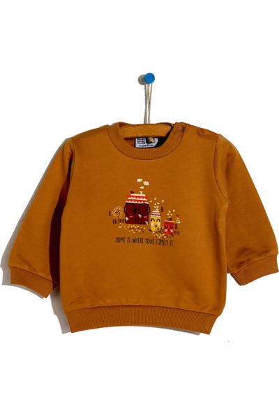 Hello Baby Basic Baskılı Sweatshirt