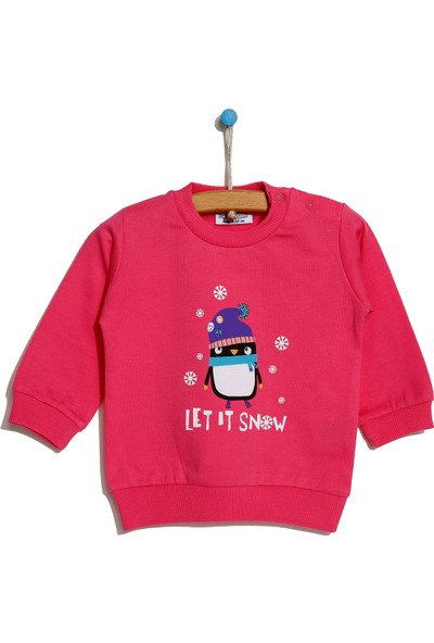Hello Baby Basic Baskılı Sweatshirt